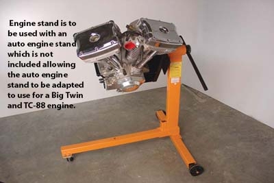 Engine Stand,for Harley Davidson motorcycles,by V-Twin
