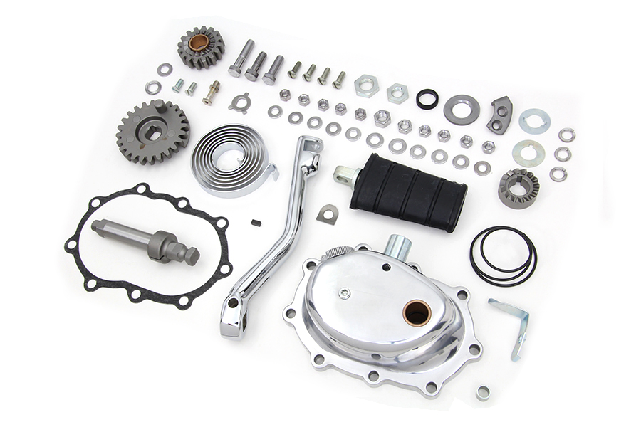 Complete Kick Starter Kit Polished fits Harley-Davidson | eBay