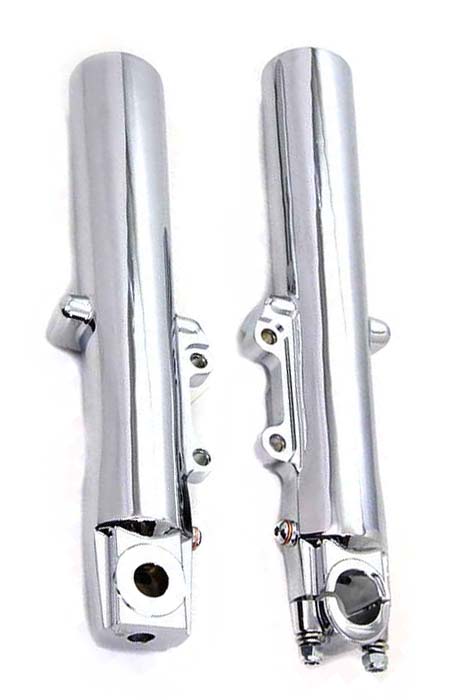 Factory Sample 41mm Lower Fork Slider Set Chrome