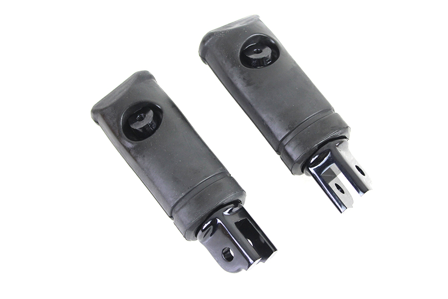 M8 Rider Footpeg Set Black fits Harley Davidson | eBay