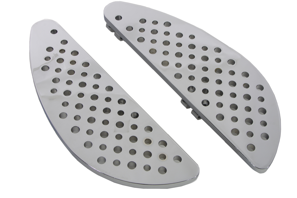 Driver Chrome Half Moon Footboard Set
