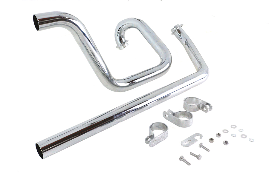 True Dual Exhaust Header Pipe Set fits Harley Davidson | eBay