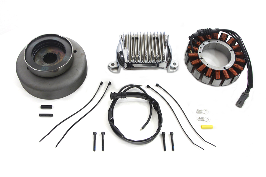 Alternator Charging System Kit 50 Amp fits Harley Davidson | eBay