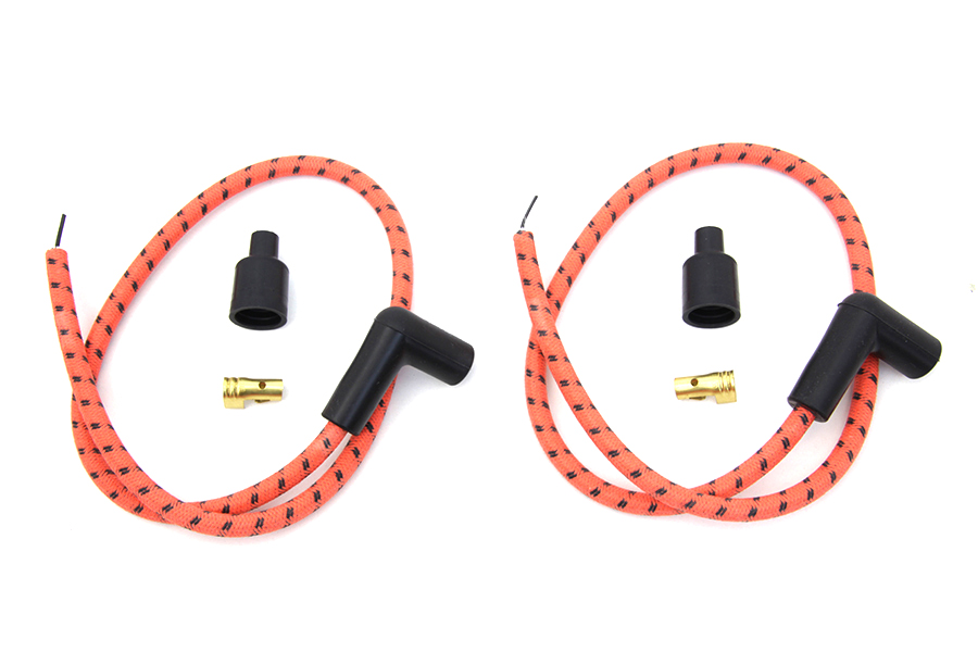 *UPDATE Sumax Orange with Black Tracer 7mm Spark Plug Wire Set