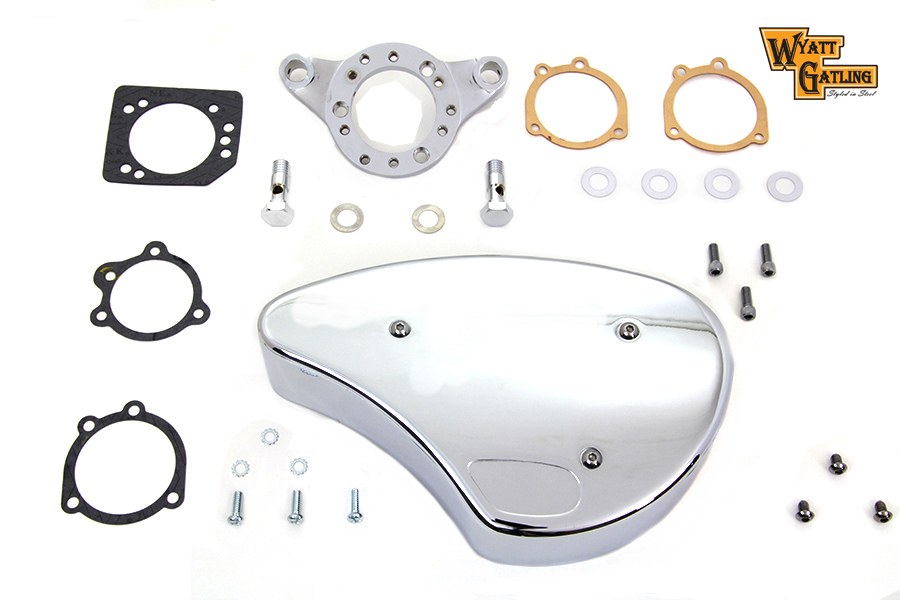 Chrome Wyatt Gatling Air Cleaner Assembly