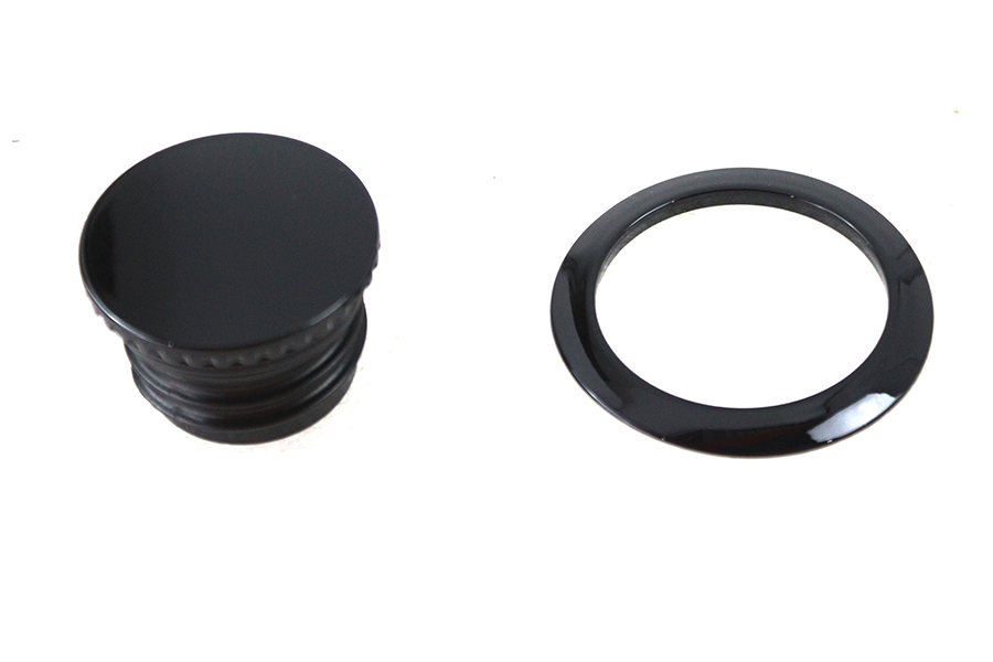 Flush Mount Gas Cap Black