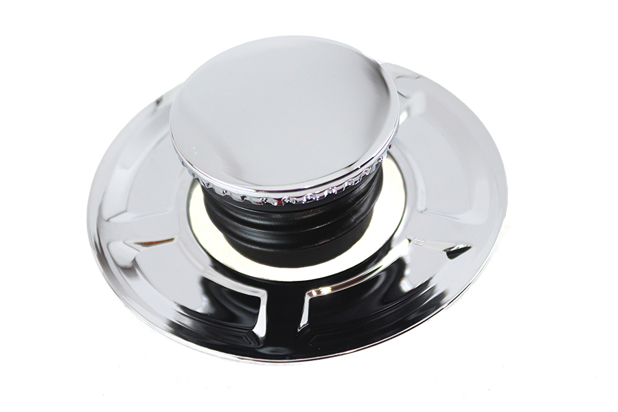 Flush Mount Gas Cap Chrome