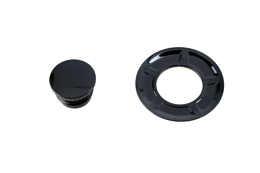 Flush Mount Gas Cap Black