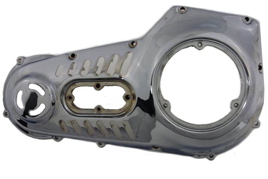 Vented Chrome Outer Primary Cover fits Harley-Davidson | eBay