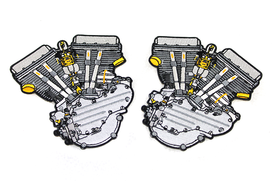Panhead Motor Patch Set