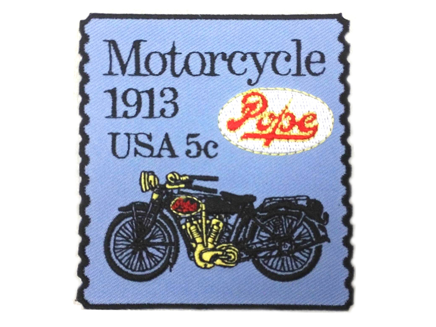 1913 Motorcycle Stamp Patches fits Harley Davidson | eBay
