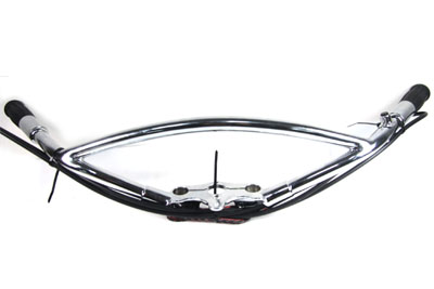 Spring Fork Inline Handlebar Chrome