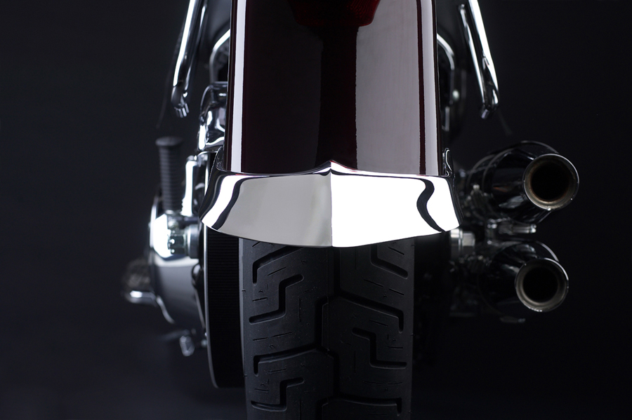 *UPDATE Chrome Rear Cast Fender Tip