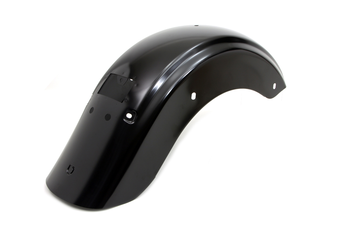 Touring Rear Fender Raw Steel