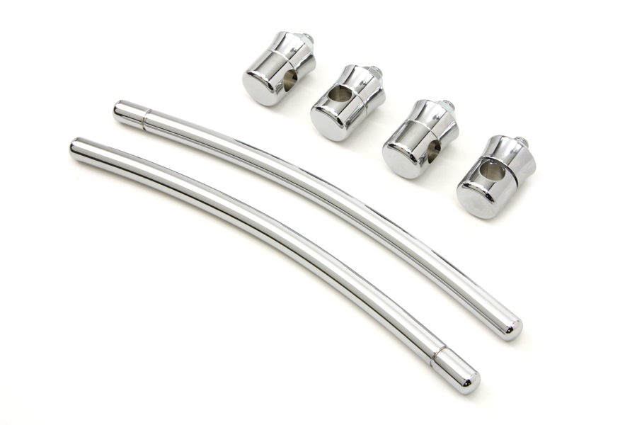 Chrome Front Fender Trim Rail Kit fits Harley Davidson | eBay