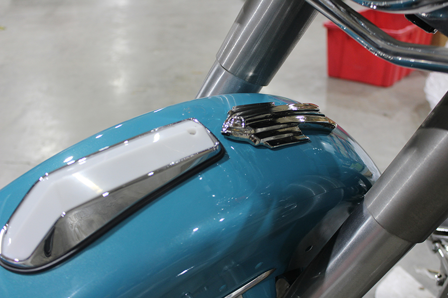 Squashed Bird Fender Trim Chrome fits Harley Davidson | eBay