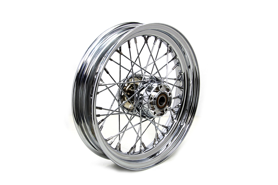 16" x 3.00" Rear Spoke Wheel Chrome