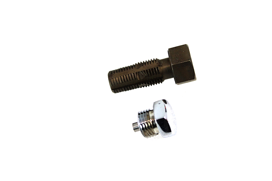 Oil Tank Drain Plug with Tap Oversize fits Harley Davidson | eBay