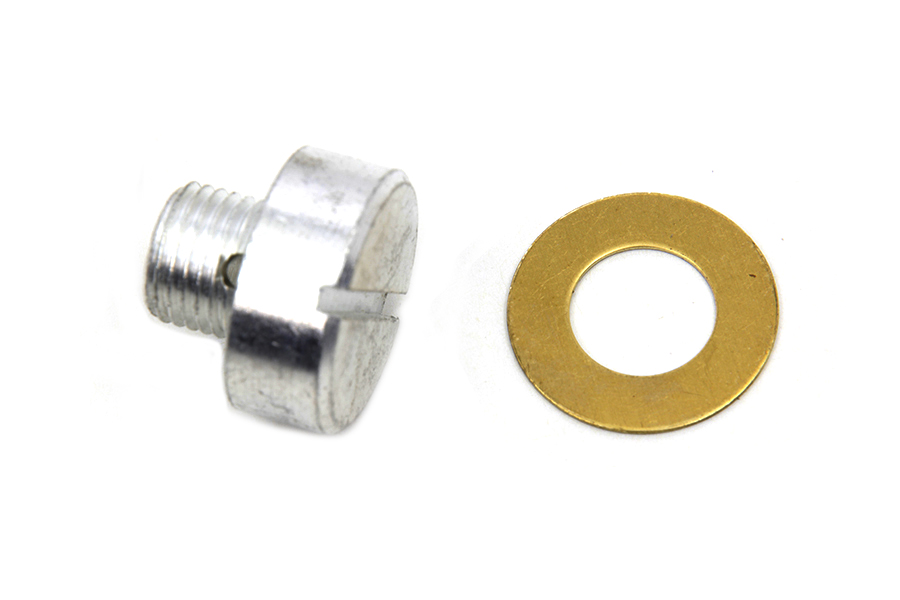 Oil Pump Relief Valve Plug Cadmium
